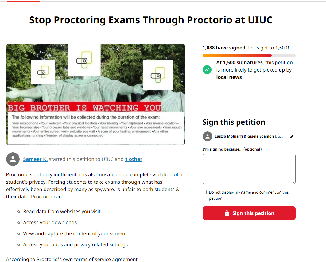 What is Proctorio and why should we oppose it? - Students4Change